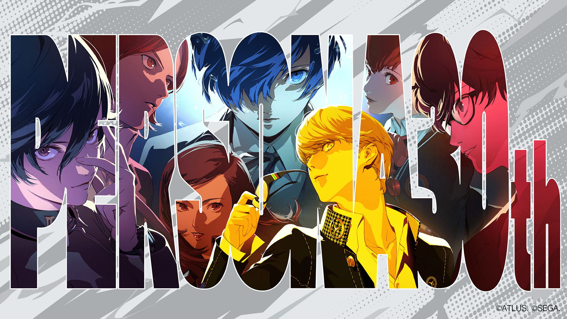 New artwork for every Persona Protagonist revealed in celebration of ...